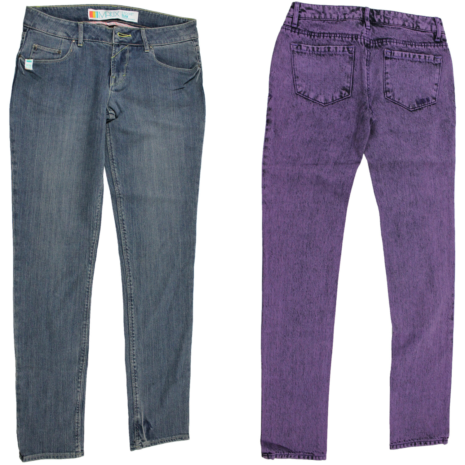 MATIX WOMENS DENIM PANTS 5 Pocket Slim | eBay