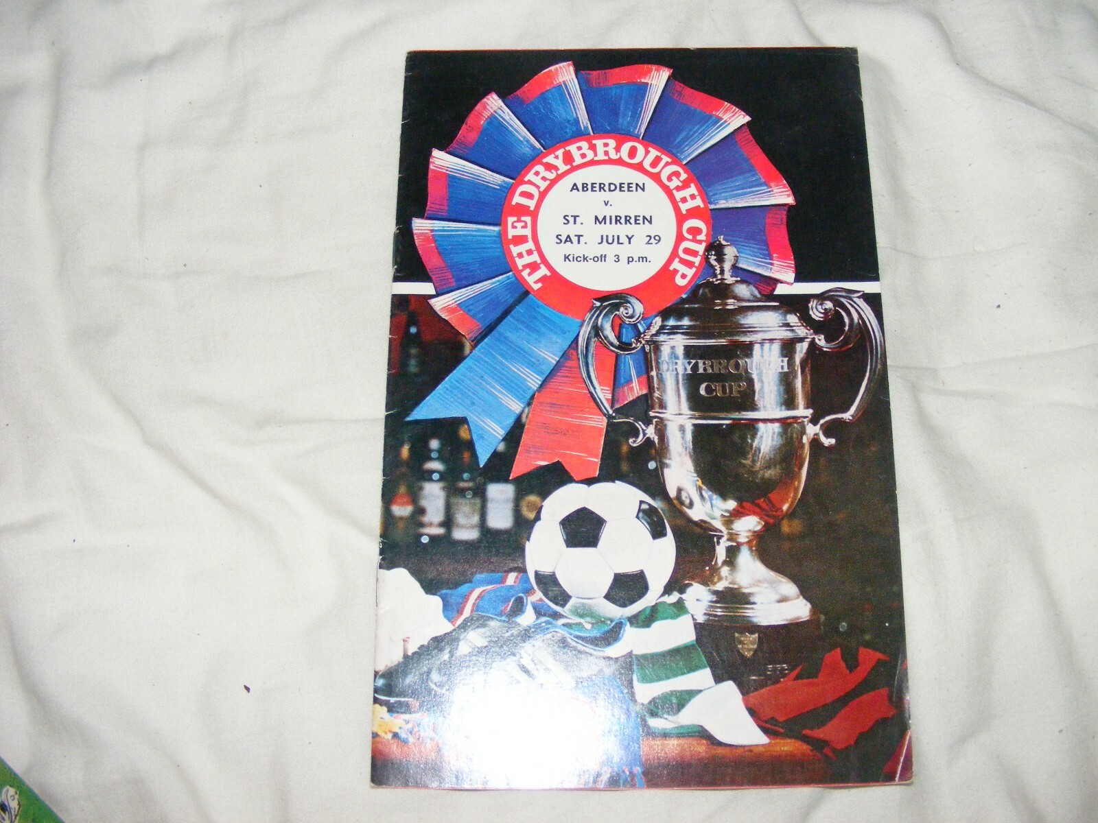 1972 Aberdeen v St Mirren Drybrough Cup | eBay UK