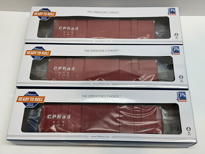 3PK Ho Scale Athearn Canadian Pacific CP 60’ Highcube Gunderson Boxcars ...