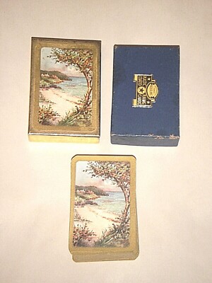 VINTAGE SPEELKAARTEN FABRIEK NEDERLAND BERMUDA PLASTIC COAT PLAYING ...