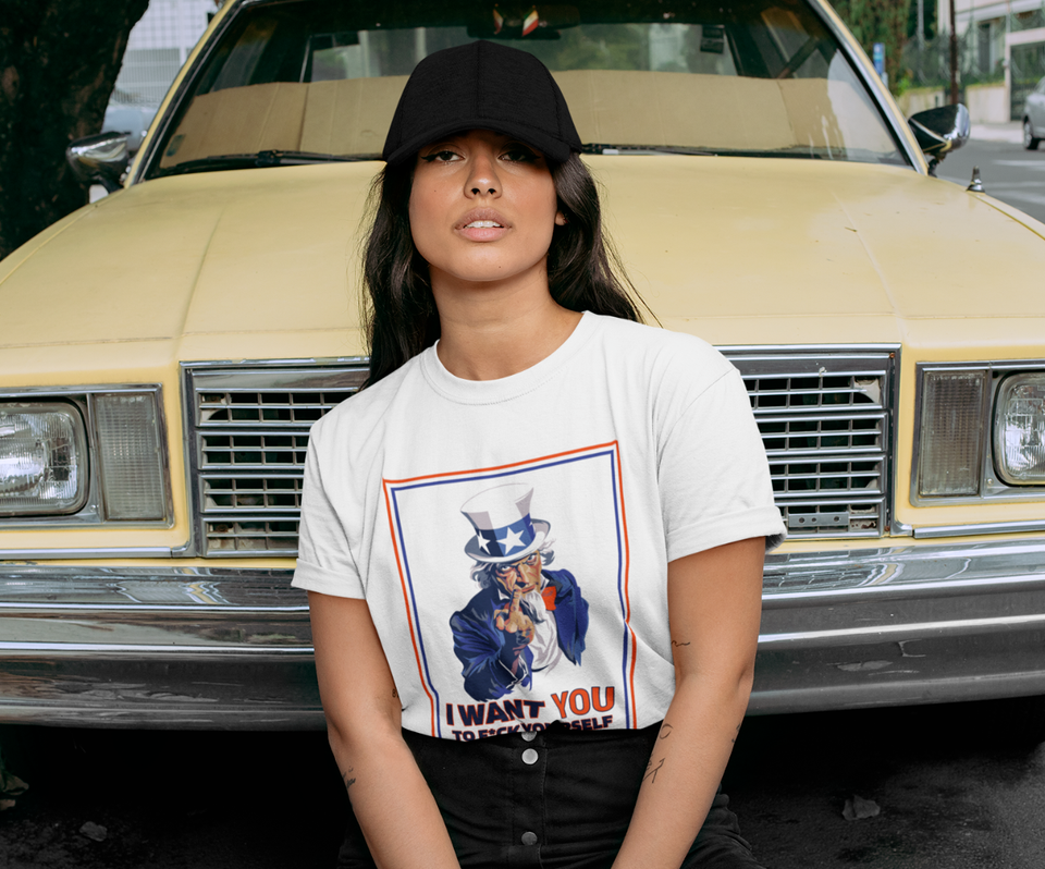 Uncle Sam I want You To F**k Yourself T SHIRT S-3XL Funny 4th of July ...