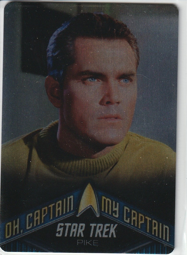 STAR TREK CONNECTIONS MC1 CAPTAIN CHRISTOPHER PIKE OH CAPTAIN, MY ...