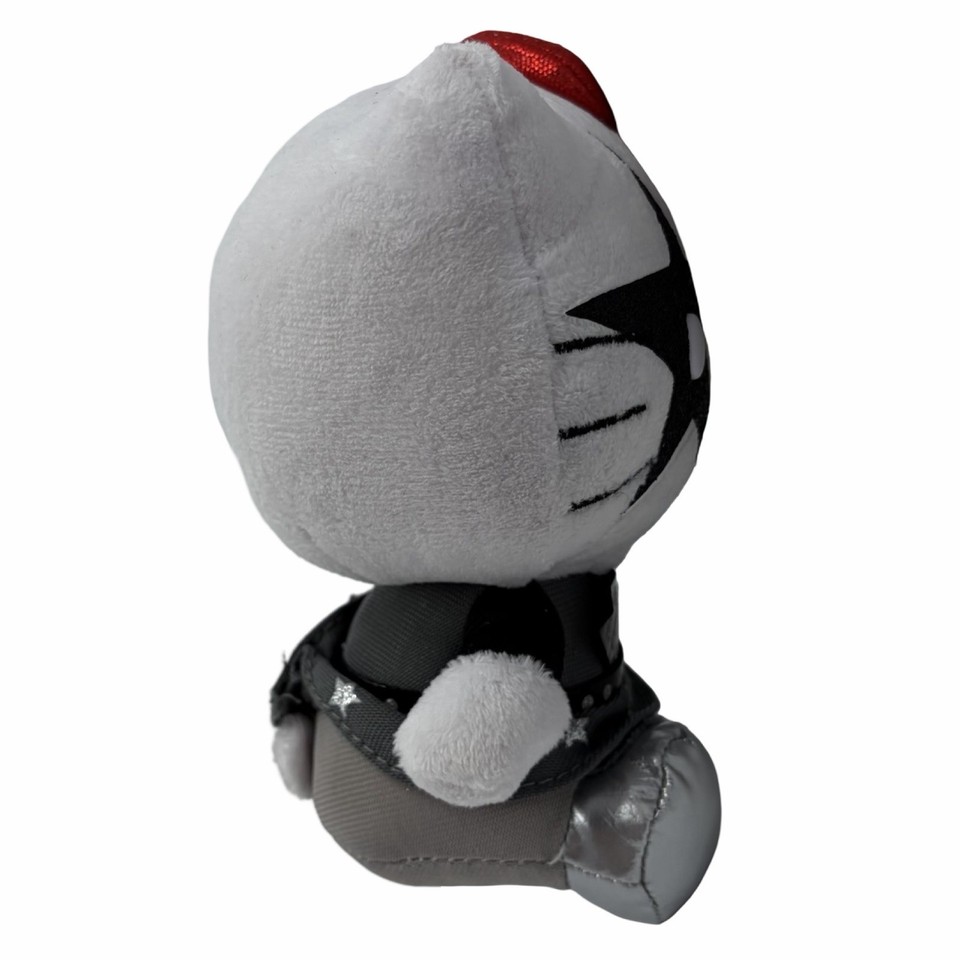 TY Beanie Baby Hello Kitty 6” Plush KISS Paul Stanley Band Stuffed Toy ...
