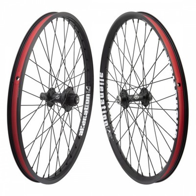 20-Inch Alloy Mini BMX Wheel Set | Tubeless Compatible, Alienation OS20 ...