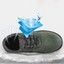 Mens Green Work Boots Breathable Safety Shoes Steel Toe Cap Slip ...