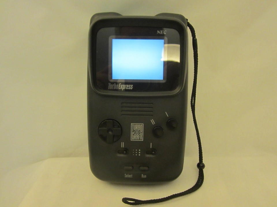 NEC Turbo Express Handheld Console System TurboGrafx 16 W Game Manuals ...