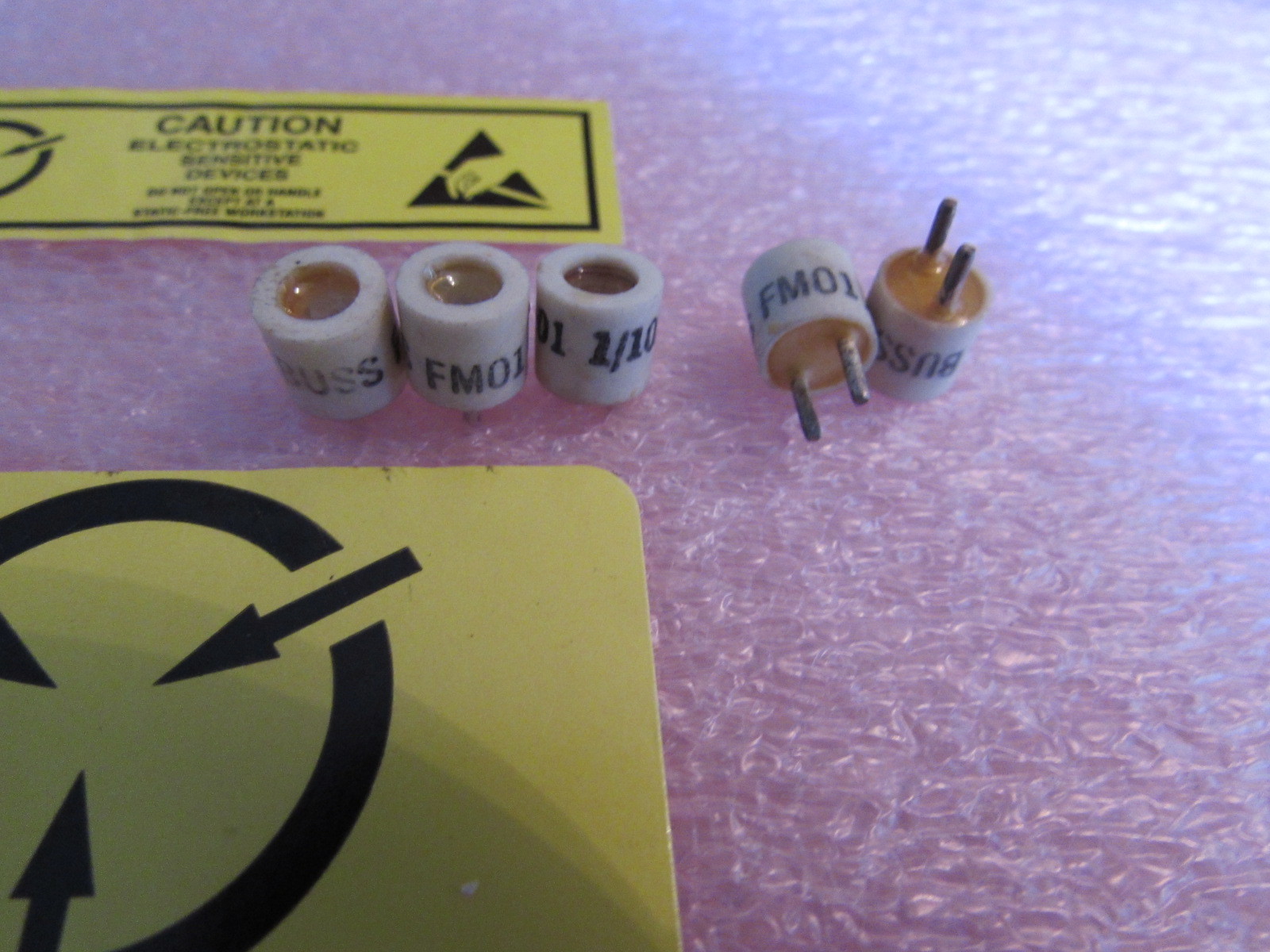 FM01 1/10A FM011/10A Genuine Bussmann Aircraft Fuses SHIPS NOW USA 5 ...