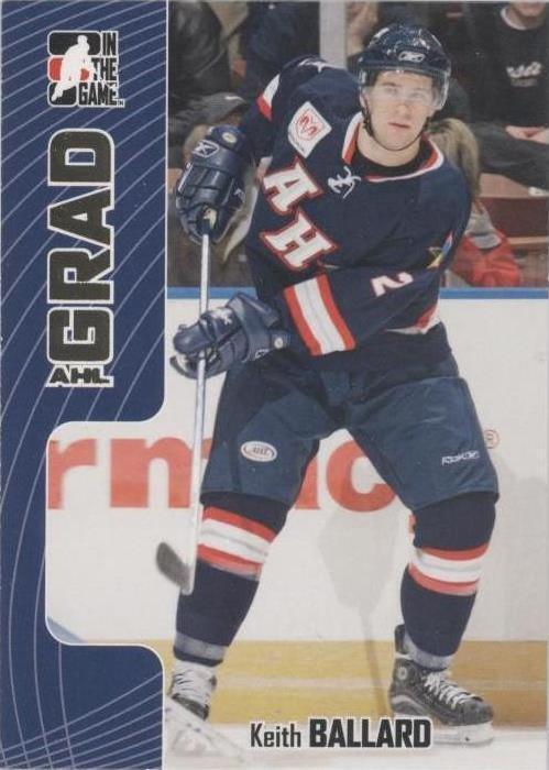 2005-06 In the Game Heroes and Prospects - Keith Ballard #349 (RC) for ...