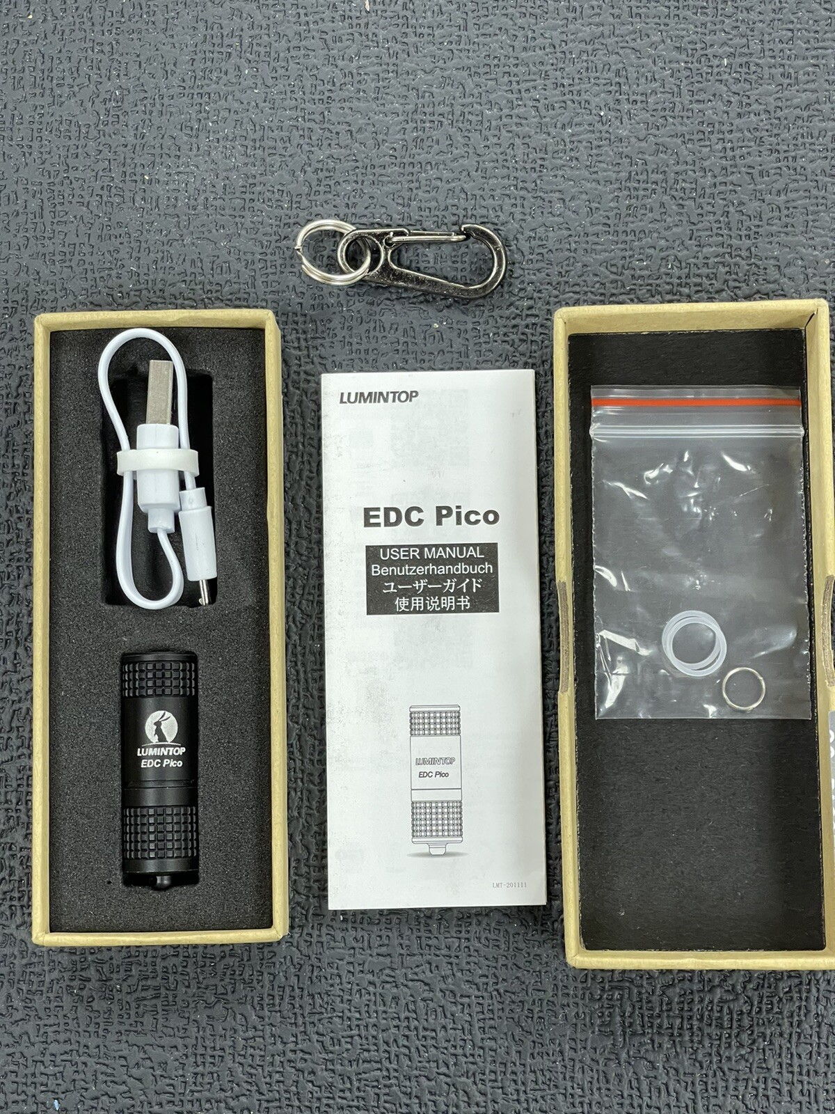 Lumintop EDC Pico 130 Lumens Rechargeable EDC Keychain Mini LED ...