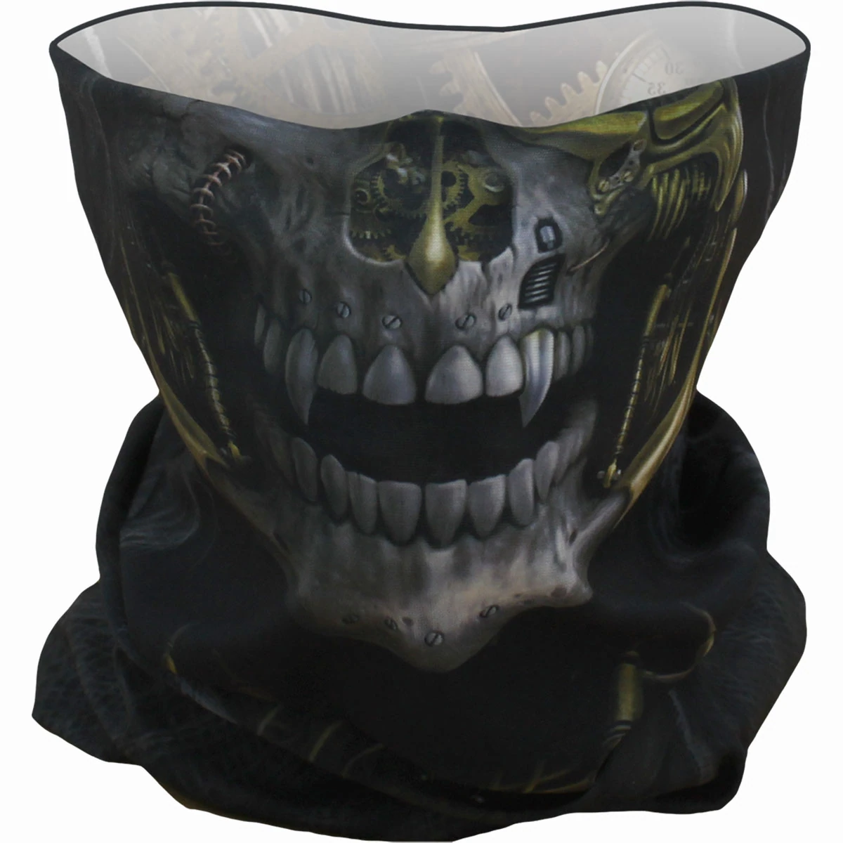 Spiral+Steam+Punk+Reaper+Face+Mask+-+Black for sale online | eBay
