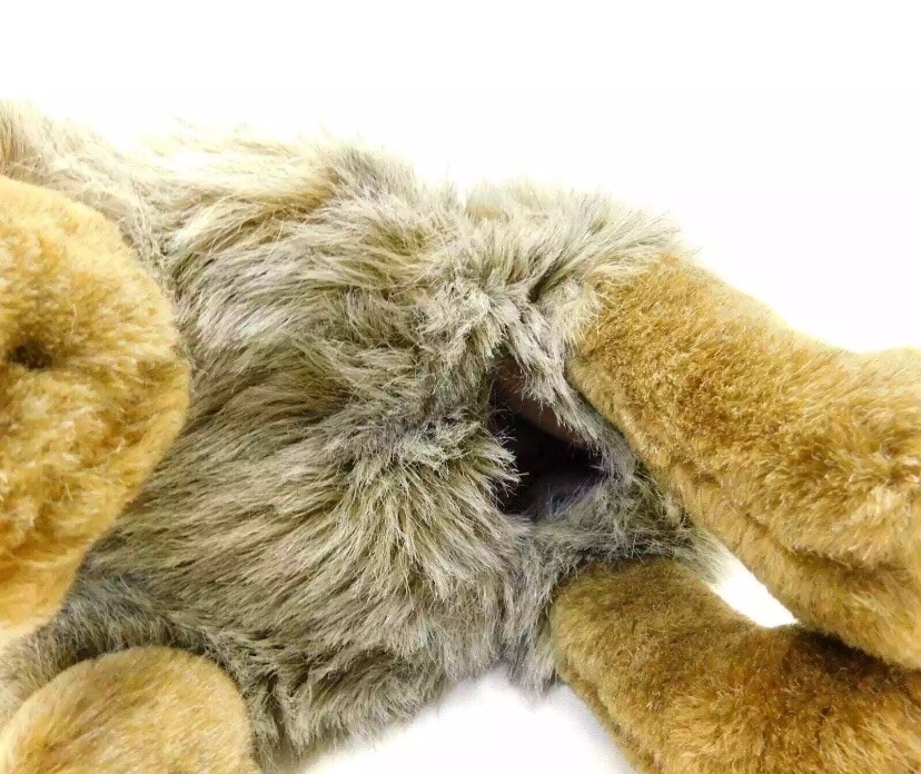 FOLKMANIS Large Plush Hand Puppet Coyote Full Body 17” Realistic ...