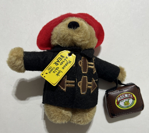 Paddington Bear w/ Marmite Case Red Hat Black Coat Limited Edition 5 ...
