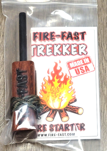Fire-Fast Trekker Large Premium Magnesium Fire Starter, Survival Gear ...