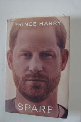 Prince Harry the Duke of Sussex biography Spare HC 1st US ed. 2023 ...