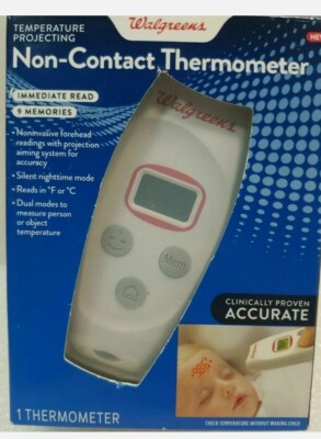 Walgreens~Temperature Projecting Non-Contact Thermometer~Immediate ...