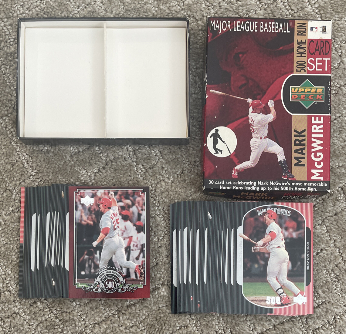 1999 Upper Deck MLB Mark McGuire 500 Home Run 30-Card Set | eBay
