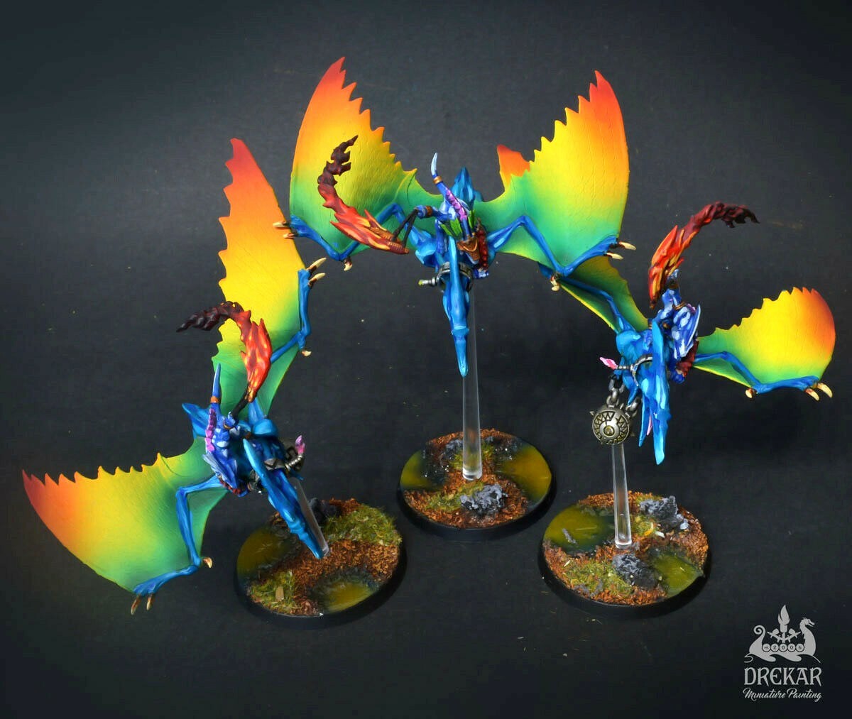 Terradon Riders Seraphon age of sigmar warhammer ** COMMISSION ** pro ...