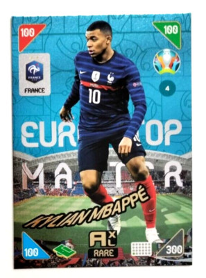 PANINI ADRENALYN XL EURO 2020 KICK OFF CARD N. 4 KYLIAN MBAPPE' TOP ...