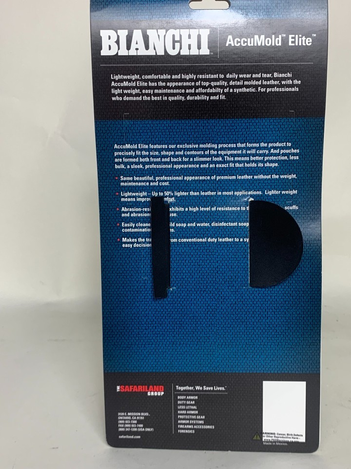 Bianchi Model 7907 Mace/OC Spray Holder For MK-2 Accumold Elite Basket Weave Lg | eBay