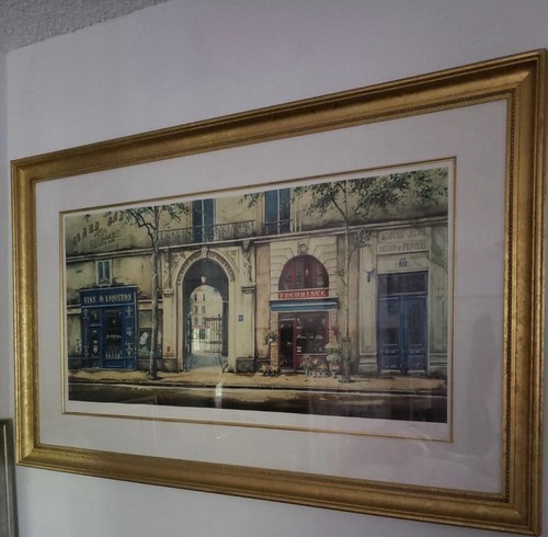 Louis Robichaud "La Madeleine " French Signed Fine Art Serigraph 526/ ...