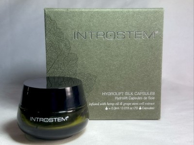 Introstem Hydrolift Silk 70 Ct Capsules Hemp Oil Grape Stem Cell Box ...