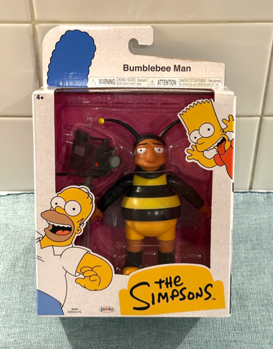 BNIB & SEALED The Simpsons Bumblebee Man Action Figure , 5-inch | eBay UK