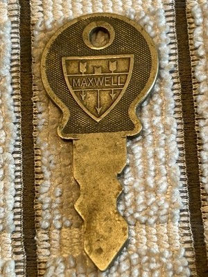 Vintage-Antique-Rare-Maxwell Motorcar-Car Ignition Key-Original | eBay