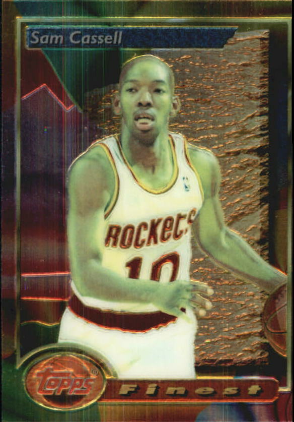 1993-94 Finest #169 Sam Cassell RC Houston Rockets | eBay