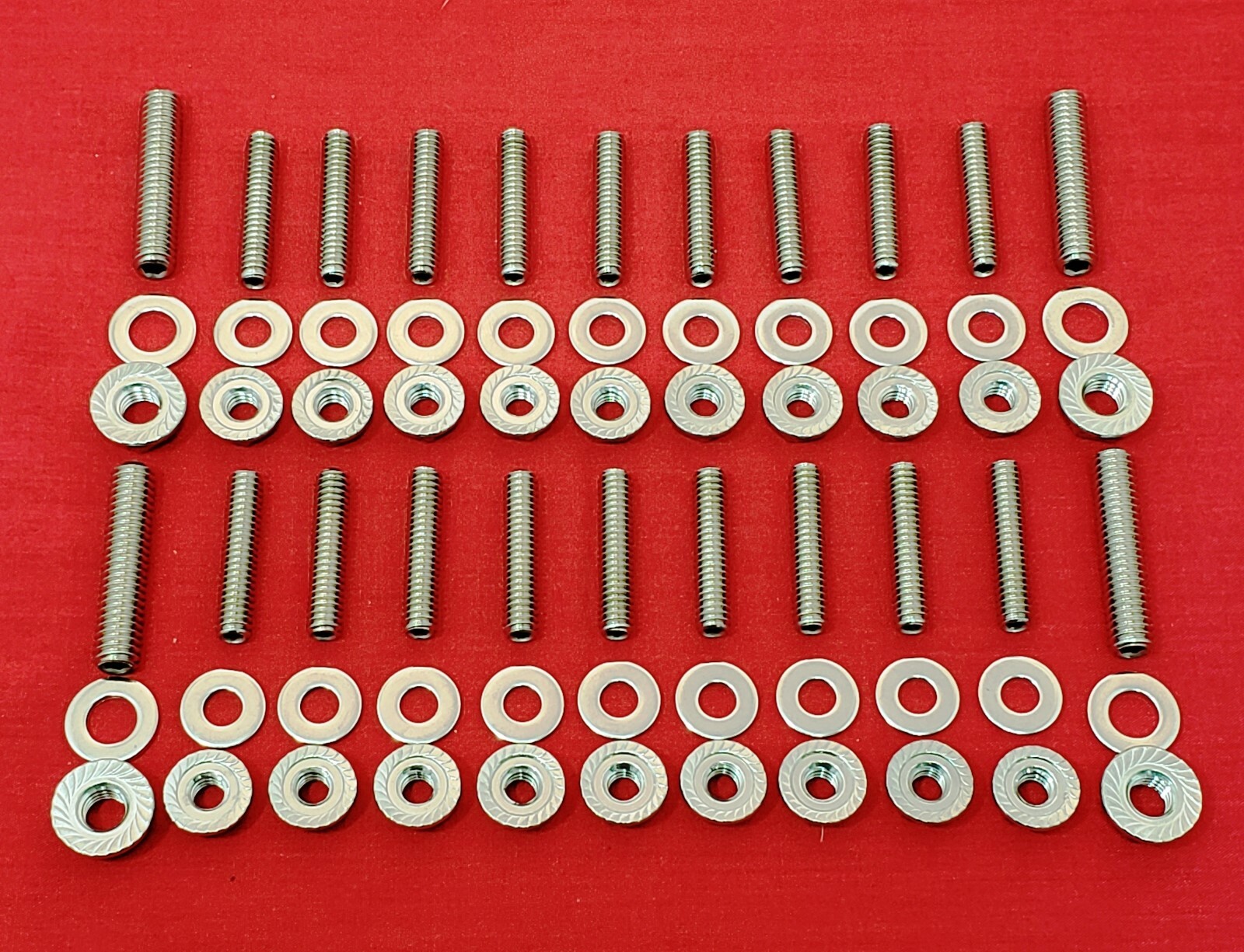 SBF OIL PAN STUD KIT BOLTS STAINLESS STEEL SMALL BLOCK FORD 289 302 5 ...