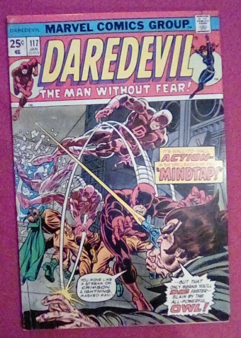 Daredevil #117 (Marvel, 1/75) 6.0 FN (Black Widow & Owl appearance) | eBay