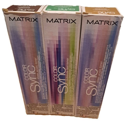 Matrix Color Sync Sheer Acidic Toner & 5 minute Fast Toner Free P&P ...
