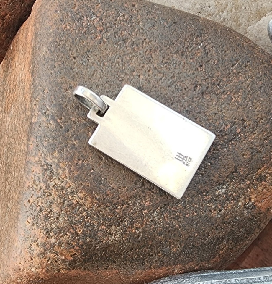 Retired James Avery St. Christopher Rectangle Pendant | eBay UK