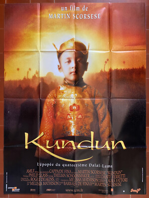 Affiche KUNDUN Martin SCORSESE DALAI LAMA 120x160cm | eBay