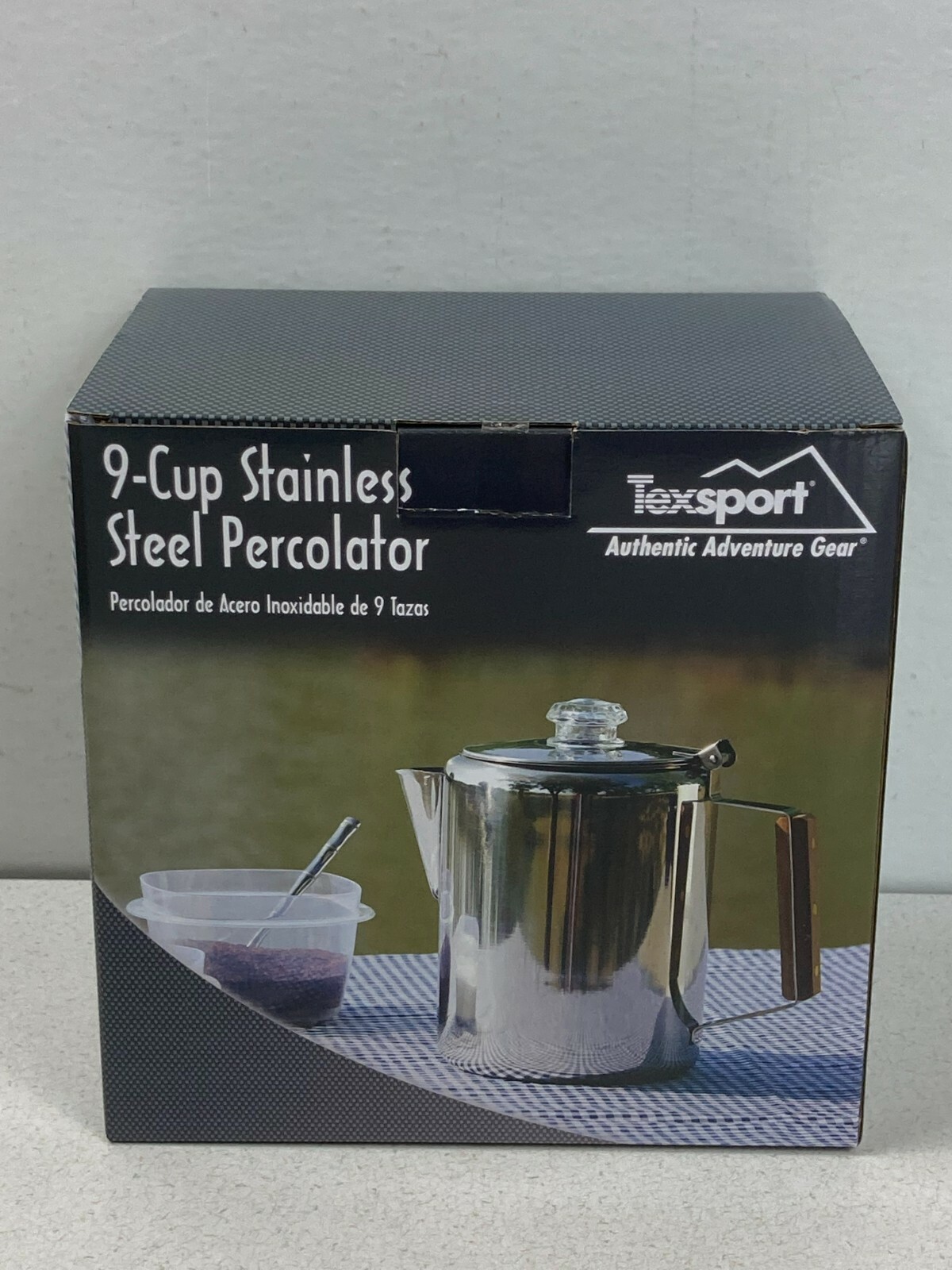 Texsport 9 Cup Stainless Coffee Pot Stove Top Percolator For Camping And Hunting 49794132153| eBay