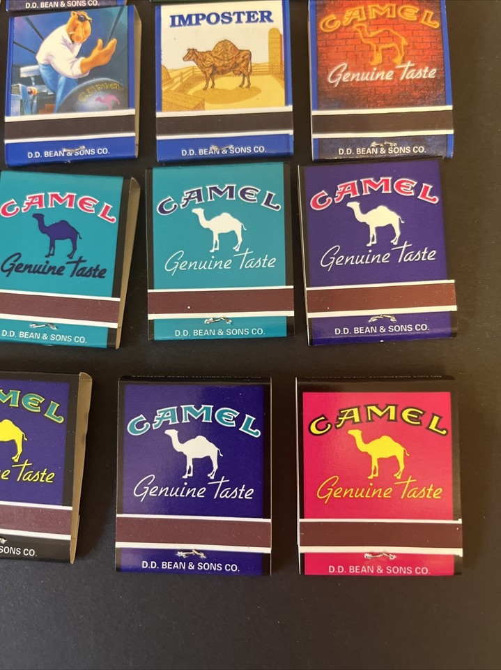 Lot Of 20 Vintage Unused FULL Camel Matchbooks Matches From 1991-2008 ...