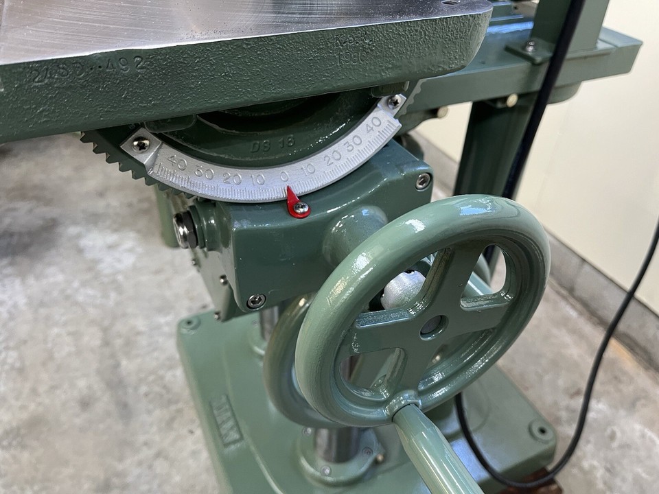 ORIGINAL RESTORED USA MAX VS1 SPINDLE SANDER. NEW BALDOR SINGLE PHASE ...