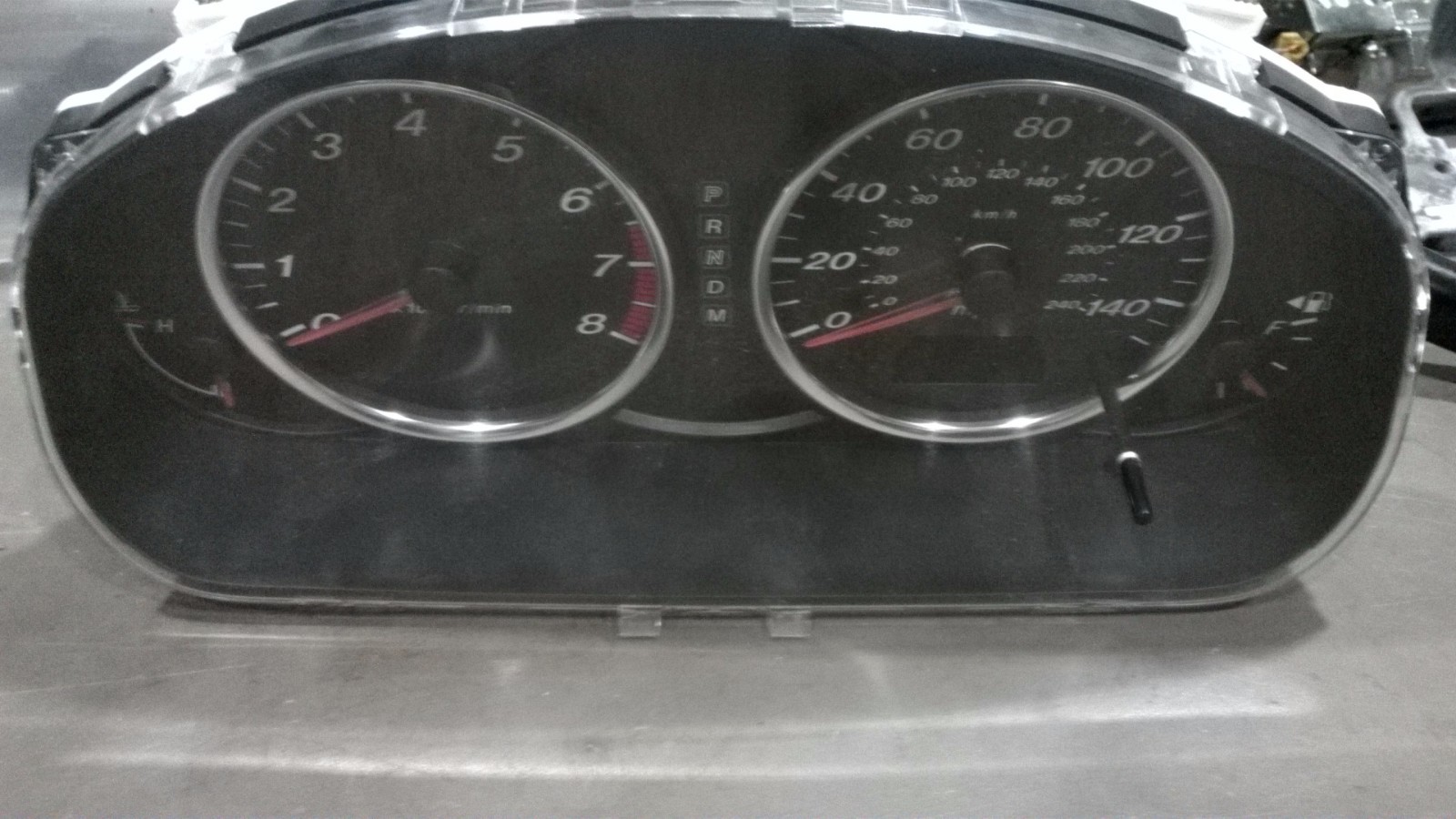 03-07 MAZDA 6 SPEEDOMETER ODOMETER INSTRUMENT GAUGE CLUSTER OEM(A1-3-4 ...
