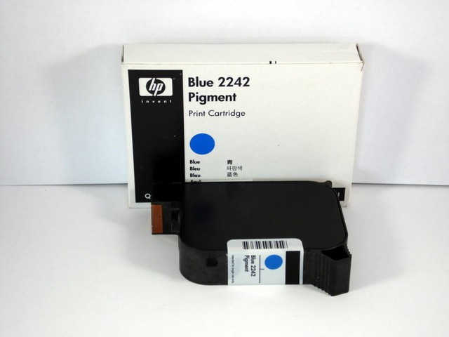 HP Ink Cartridge SPS Blue 42ml 2242 Pigment Q2354A for sale online | eBay