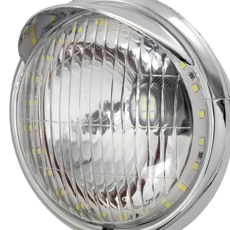 Motorcycle Visor Bullet LED Headlight For Honda Shadow VLX 600 VT600CD ...