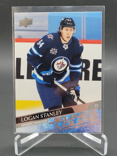 2020-21 Upper Deck Extended Young Guns French Rookie - Logan Stanley ...
