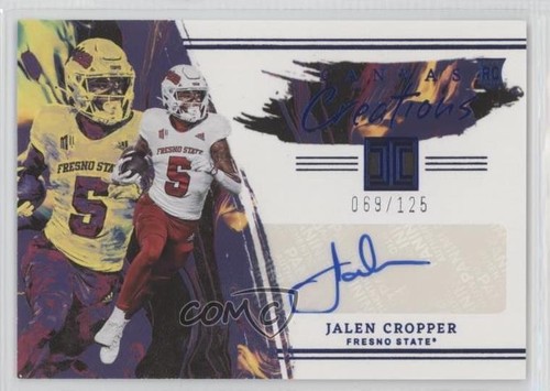 2023 Chronicles Draft Picks Impeccable Canvas Creations Blue Jalen ...