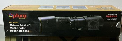 OPTURA HD 500mm Telephoto Lens for Canon Cameras | eBay
