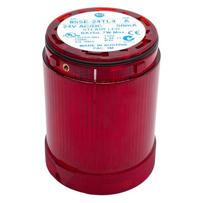 Allen Bradley 855E-24TL4 Steady LED Stack Light Module, Red, ø50mm ...