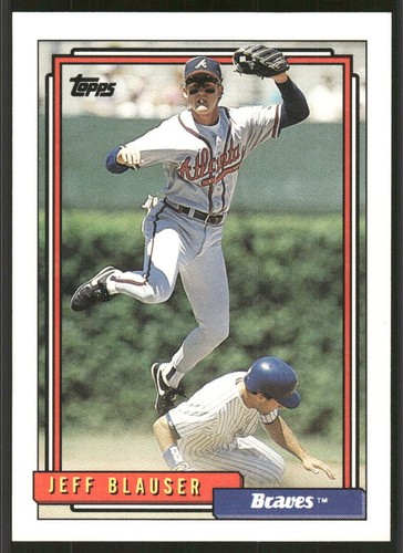 1992 Topps #199 Jeff Blauser | eBay