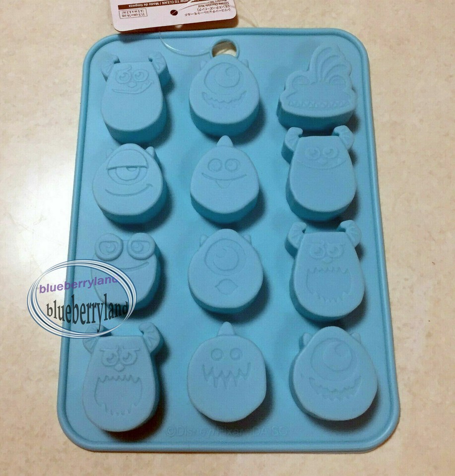 Disney Monsters Inc SILICONE MOLD Ice chocolate Jello Food Mould sweets ...