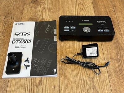 🥁👌 YAMAHA DTX502 MODULE/POWER SUPPLY/MANUEL/MOUNTING BRKT/FREE POSTAGE📦 ...