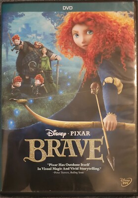 Brave DVD 2012 Disney Pixar Animation Adventure Comedy | eBay