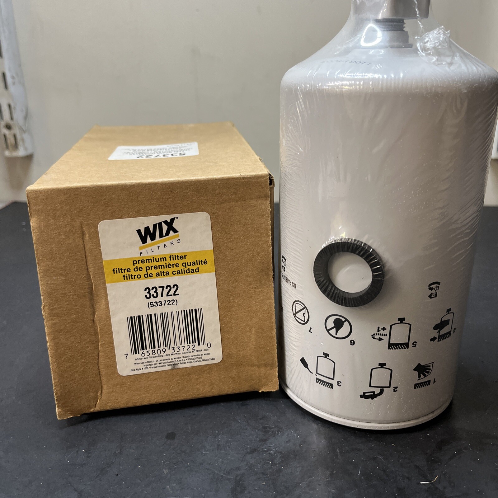 FLEETGUARD FS19608 - Fuel filter cross reference