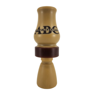 ALLEN BLIVEN CALLS ABC ACRYLIC SINGLE REED SHORTY DUCK CALL - MATTE TAN ...
