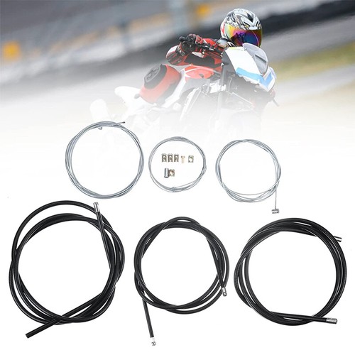 60" Refit Motorcycle Clutch Brake Throttle Cable Kit for Dirt Pit Bike ...